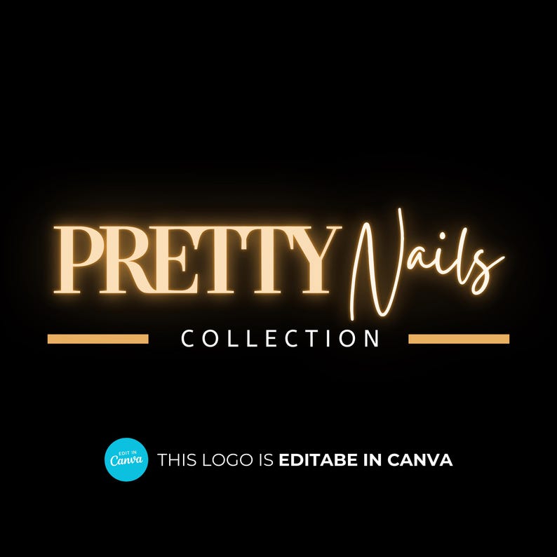 Nail Logo Designs, Pre Made Beauty Logo, Custom Nails Logo, Luxury Logo ...