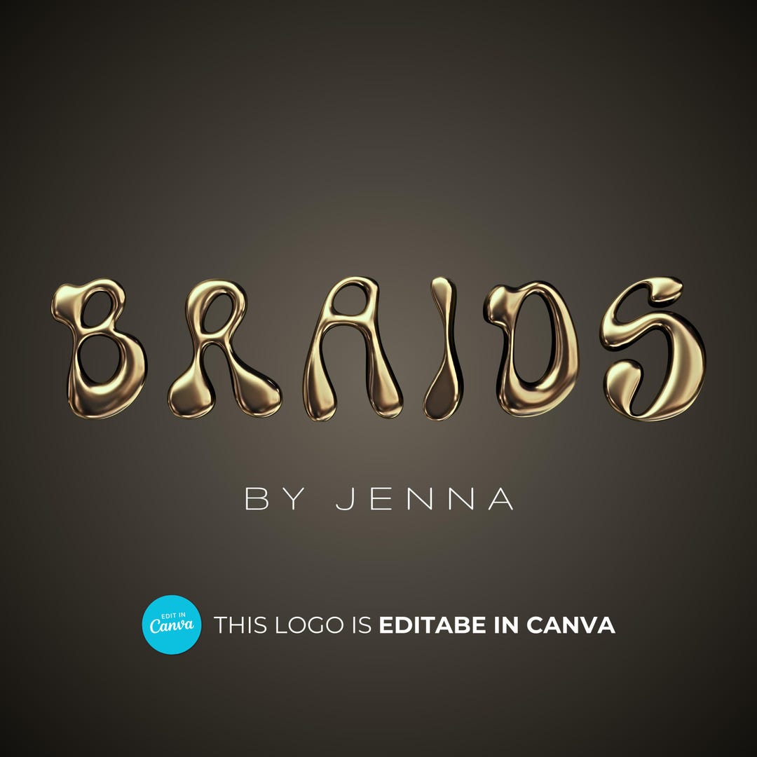 Logo Designs for Braids, Diy Braid Logo, Hair Logo Braiding, Braid Logo ...