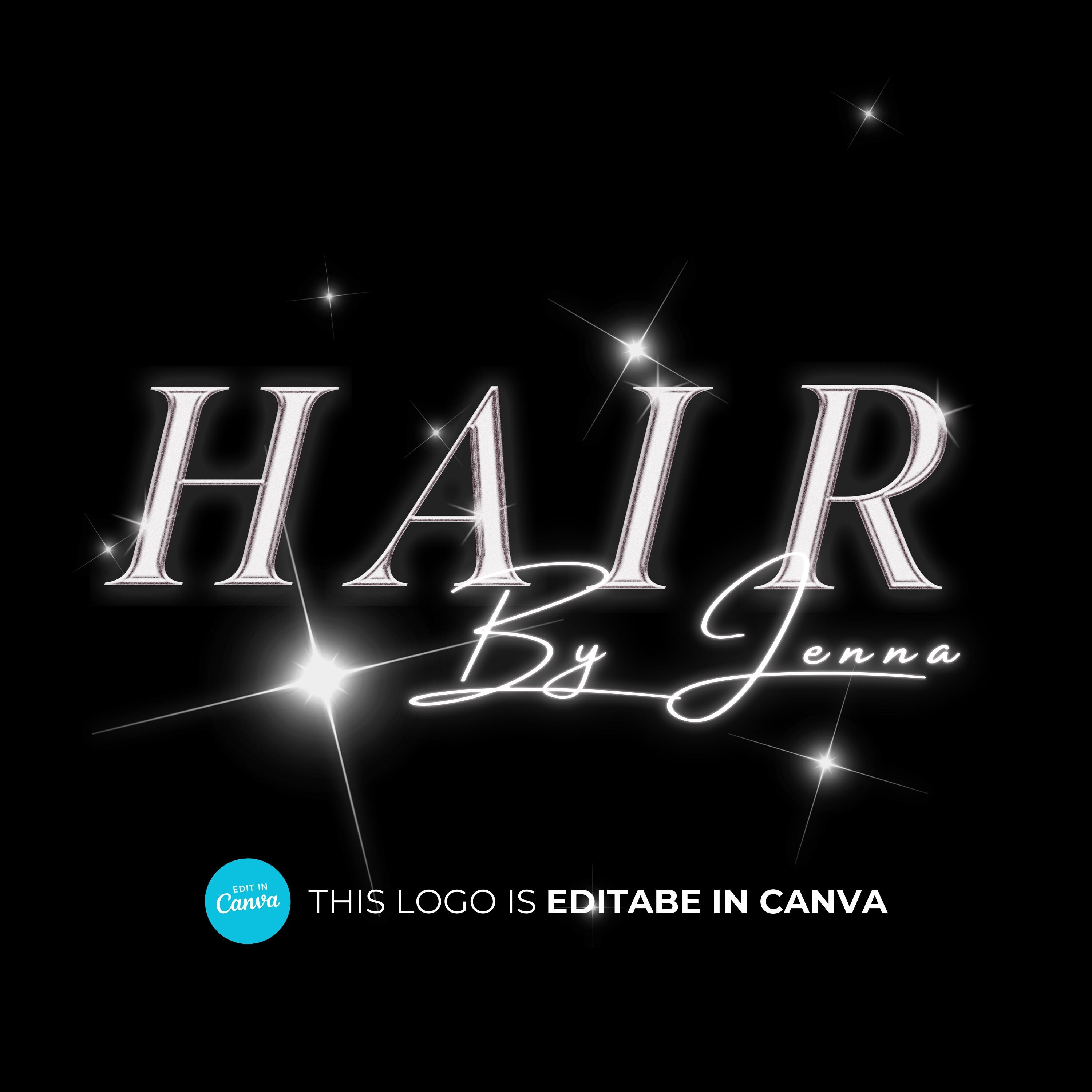 Logo Hair Stylist, Hair Logo Designs, Hair Custom Logo, Beauty Hair ...