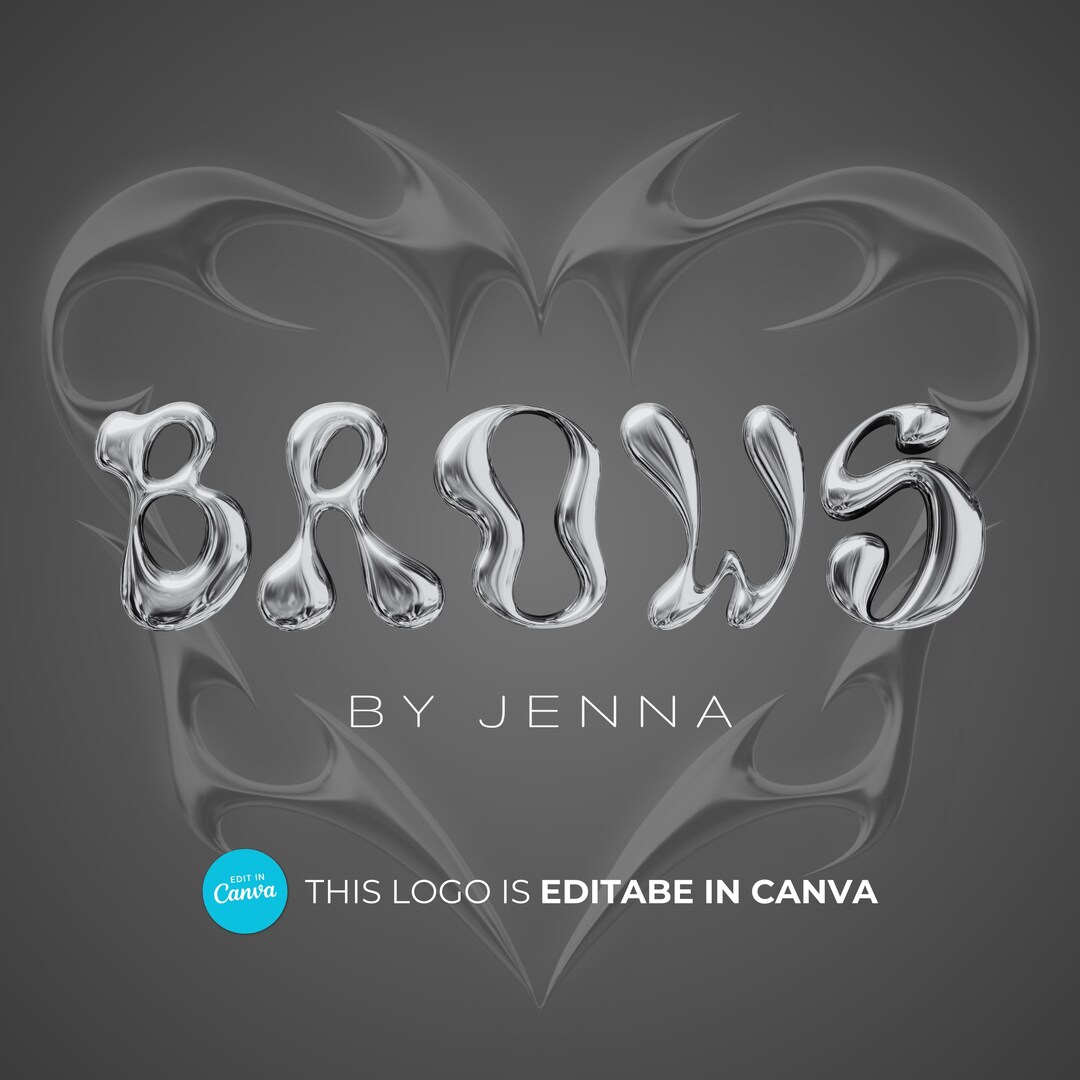 Custom Brow Logo, Brow Tech Logo, Luxury Brow Artist Logo, Brow Salon ...