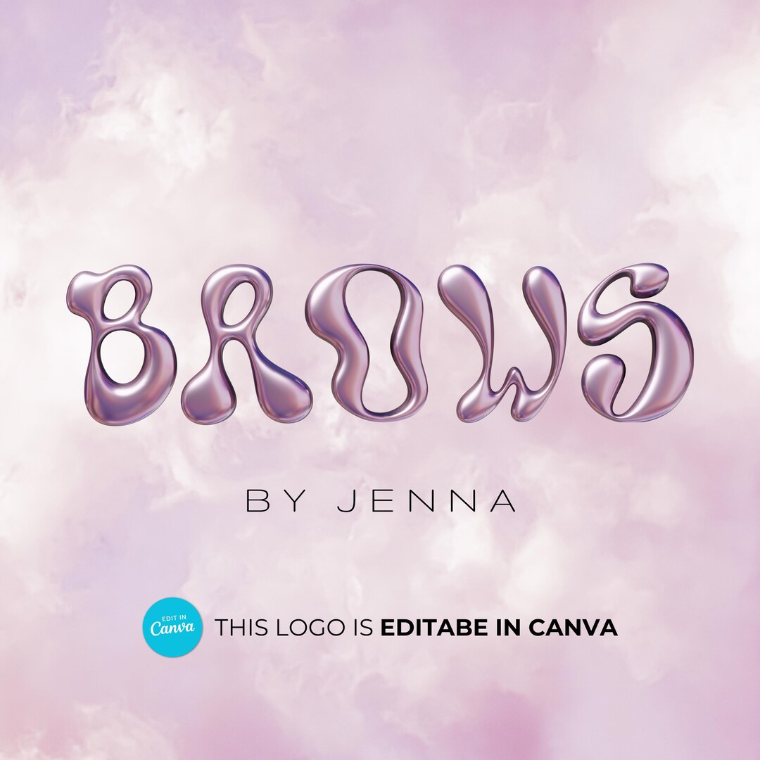 Custom Brow Logo, Lashes Brows Logo, Eyebrow Logo, Brow Artist Logo ...