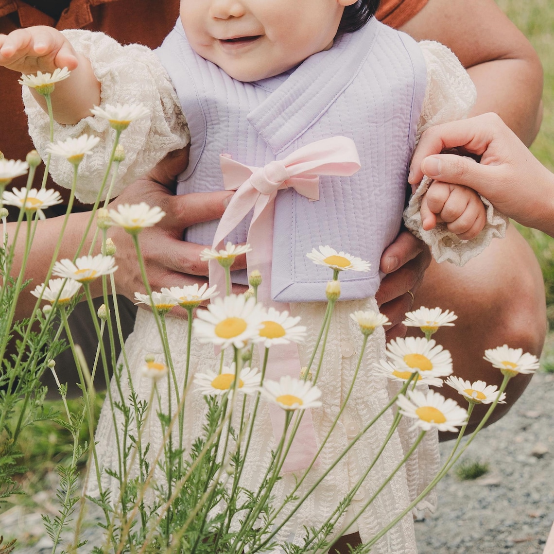 Lunar Ot Baby Korean Hanbok Vest for Baekil, Dohl, Birthday, Designed ...