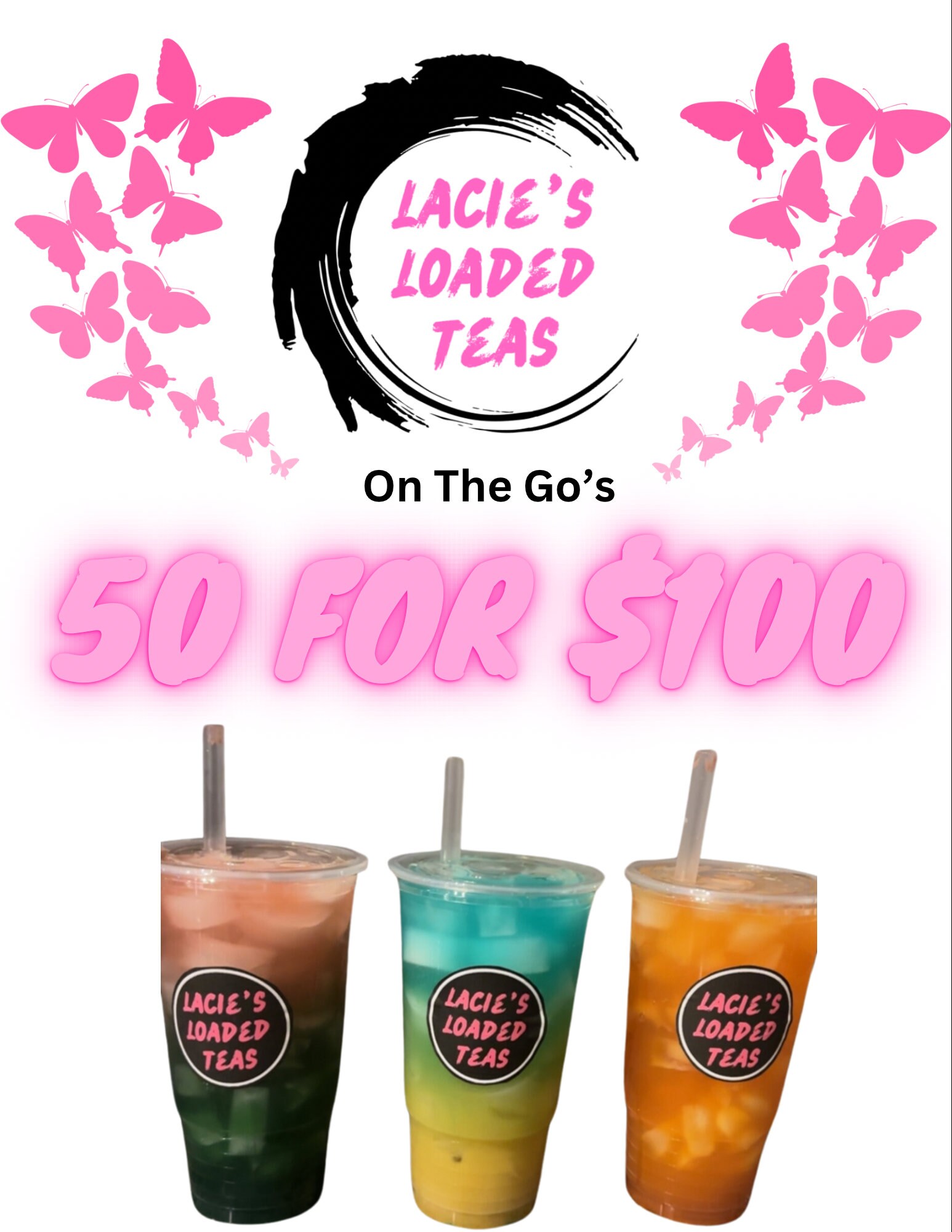 Loaded Tea on the Go’s 50 for 100 - Etsy