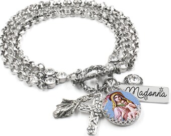 Madonna jewelry | Etsy