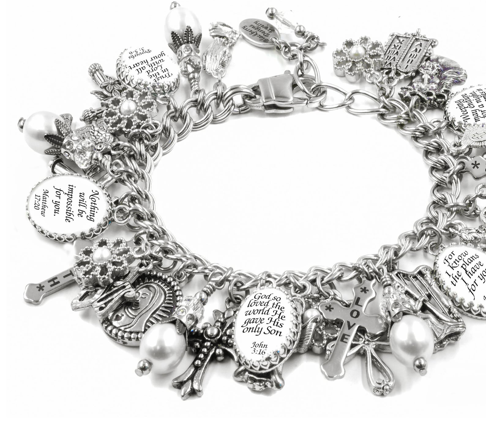 Bible Verse Jewelry Bible Bracelet Religious Bracelet - Etsy