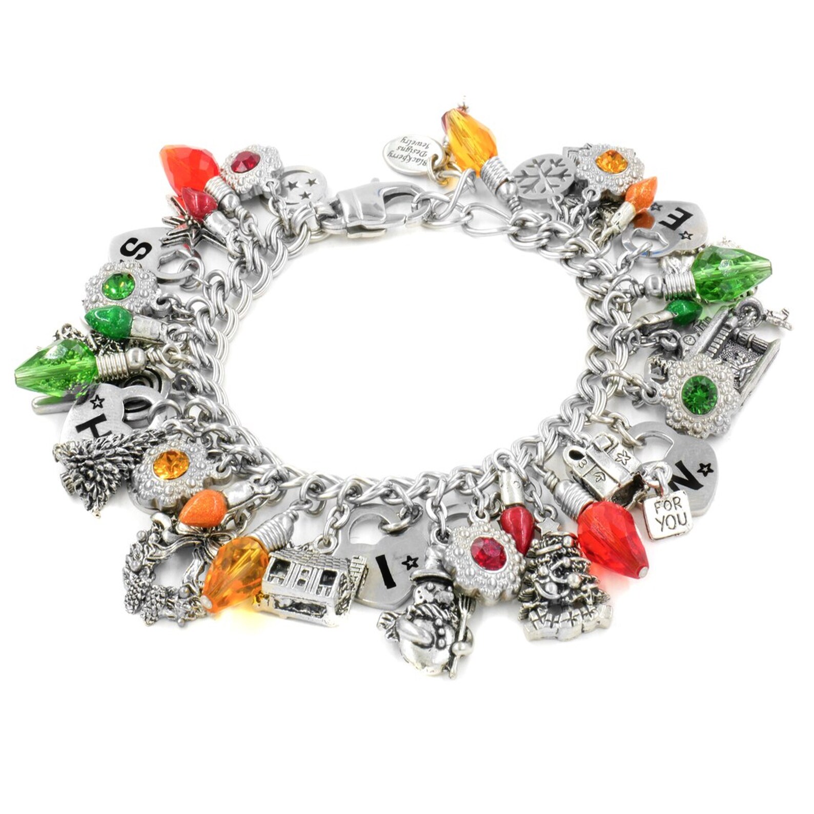 Silver Lights Jewelry, Christmas Tree Lights, Custom Sizing Petite to ...