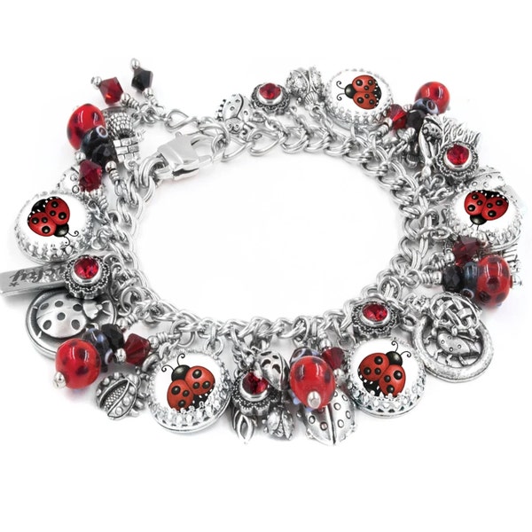 Ladybug Charm - Etsy