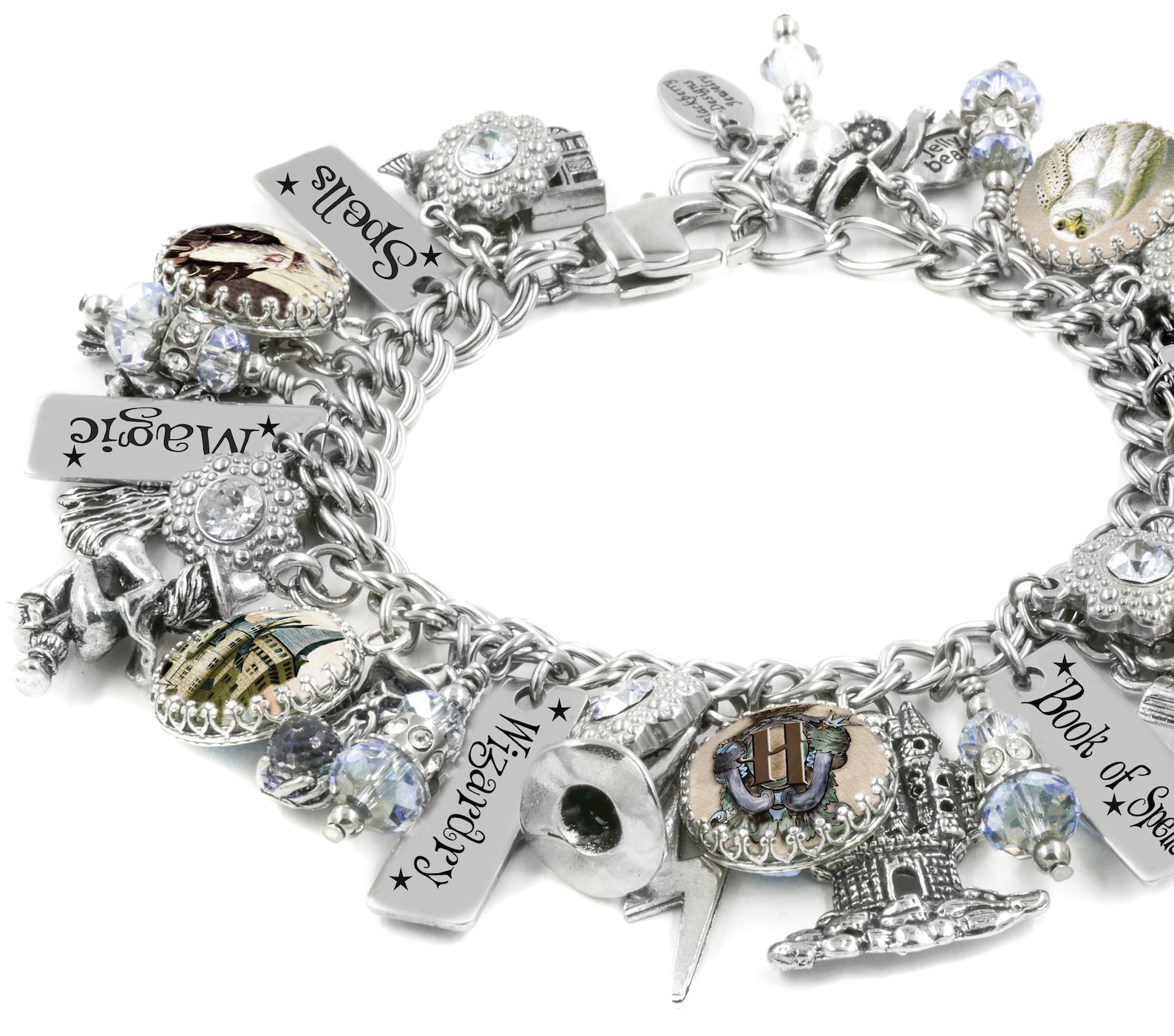 Wizard Jewelry Magic Charm Bracelet Magical Bracelet Witch | Etsy