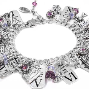 Ten Commandments Bracelet Religious Bracelet Christian - Etsy