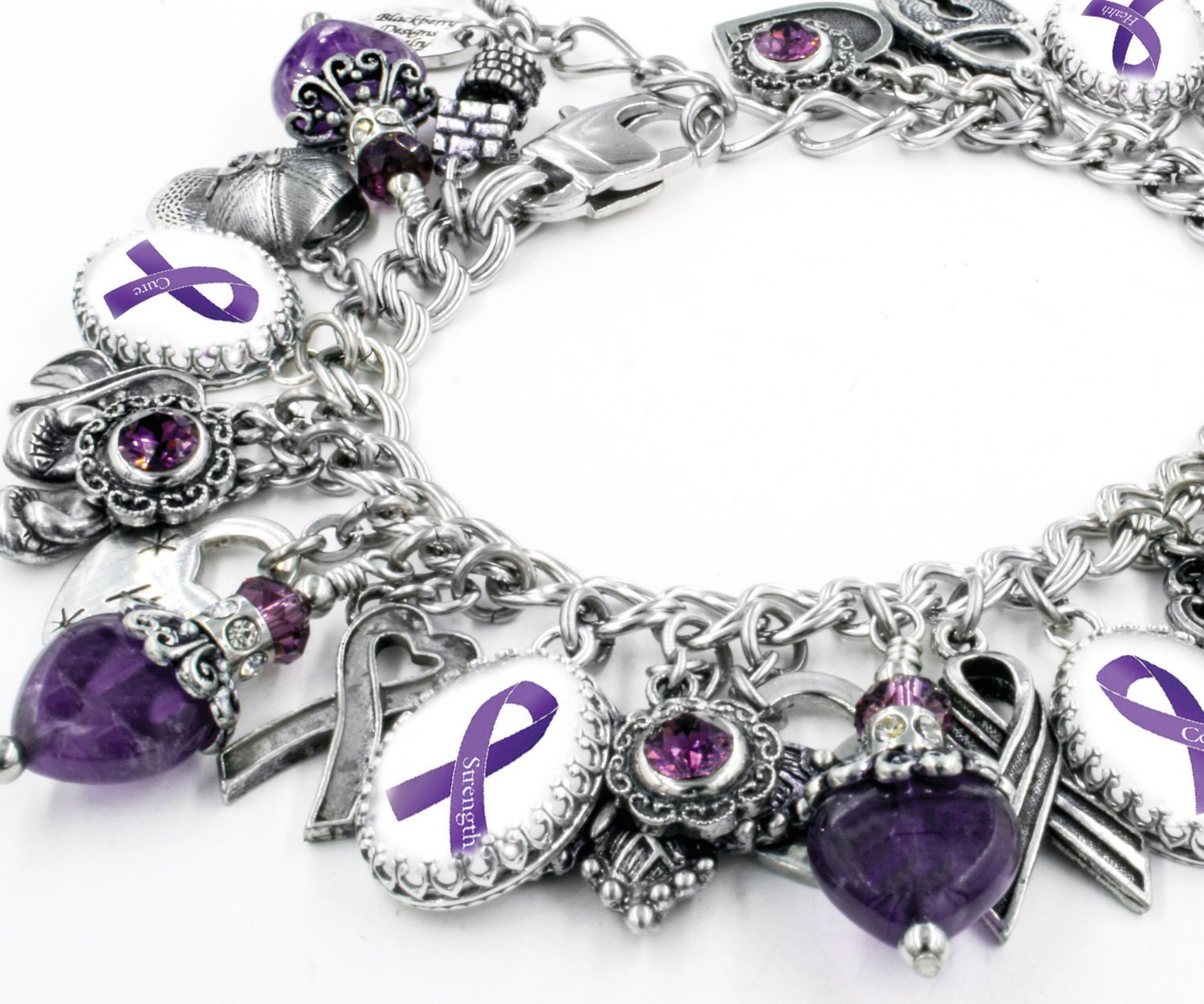 Personalized Lupus Awareness Bracelet Fibromyalgia Jewelry | Etsy