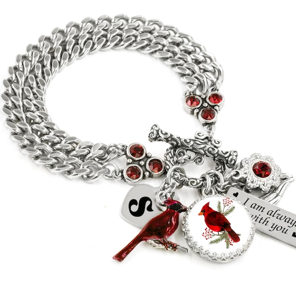 Cardinal Charms - Etsy