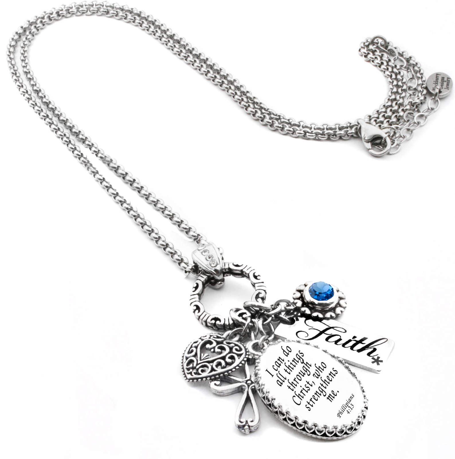 Personalized Religious Necklace Custom Scripture Jewelry - Etsy