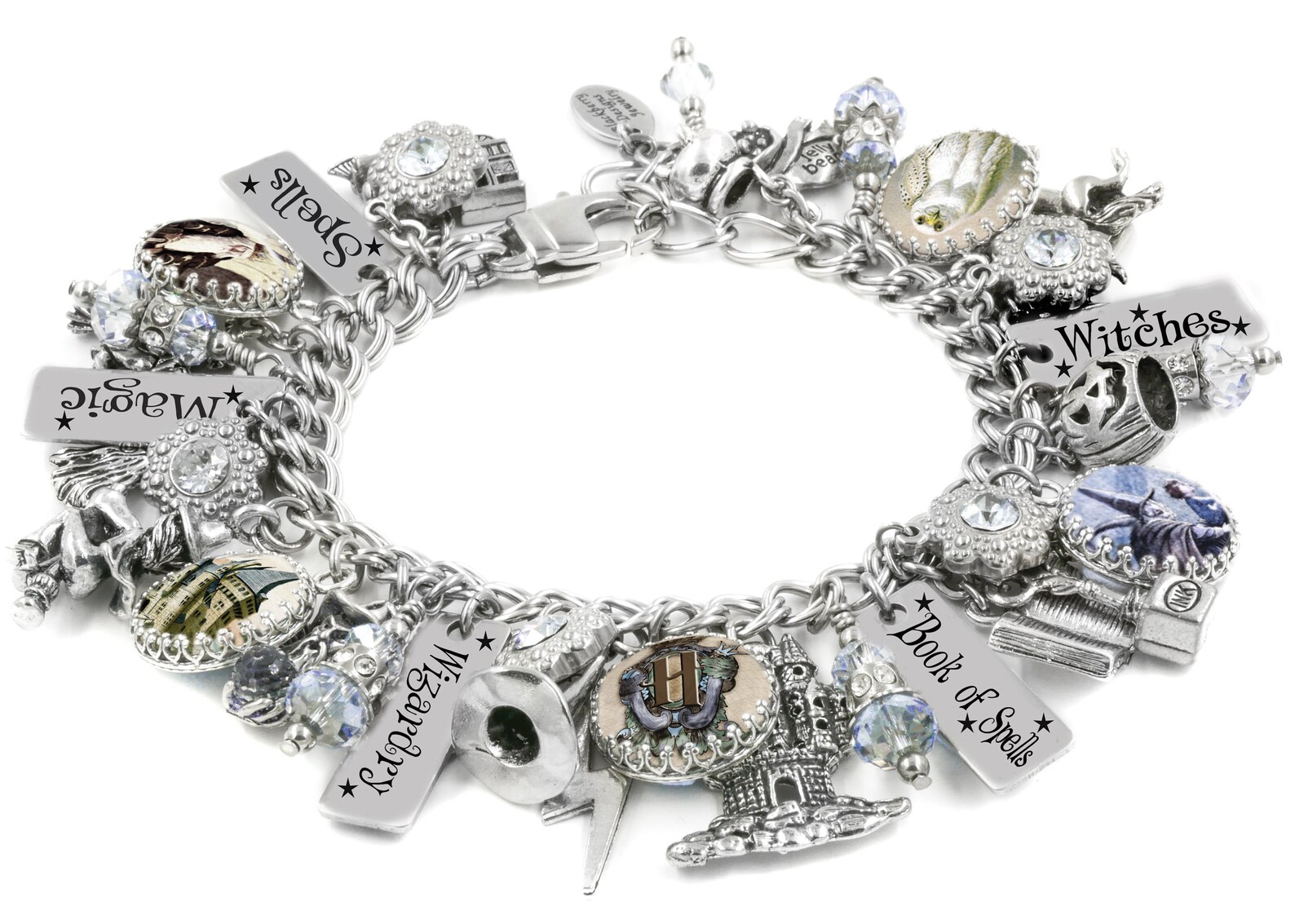 Wizard Jewelry Magic Charm Bracelet Magical Bracelet Witch | Etsy