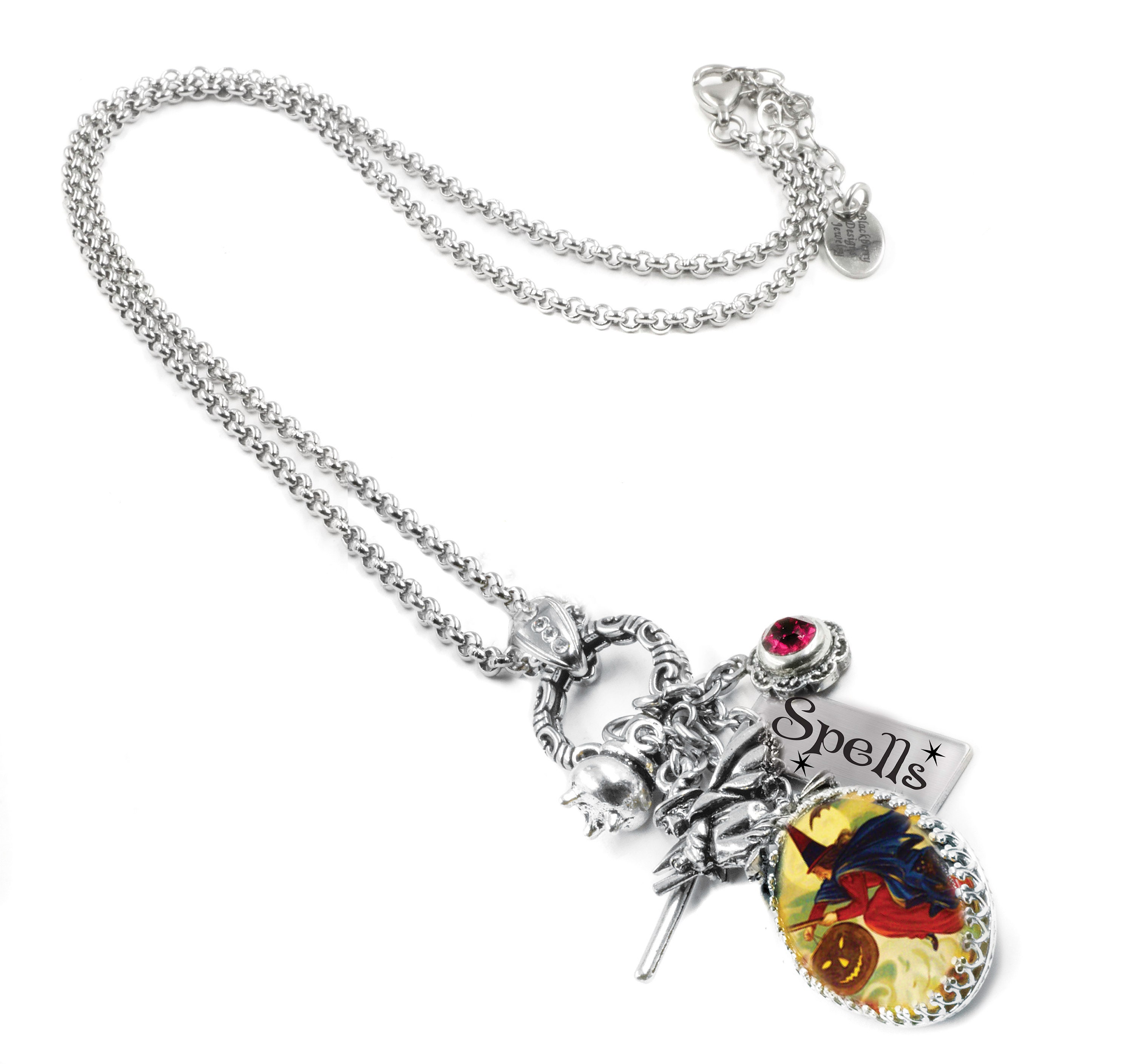 Personalized Witch Necklace Wicca Jewelry Vintage Witch | Etsy