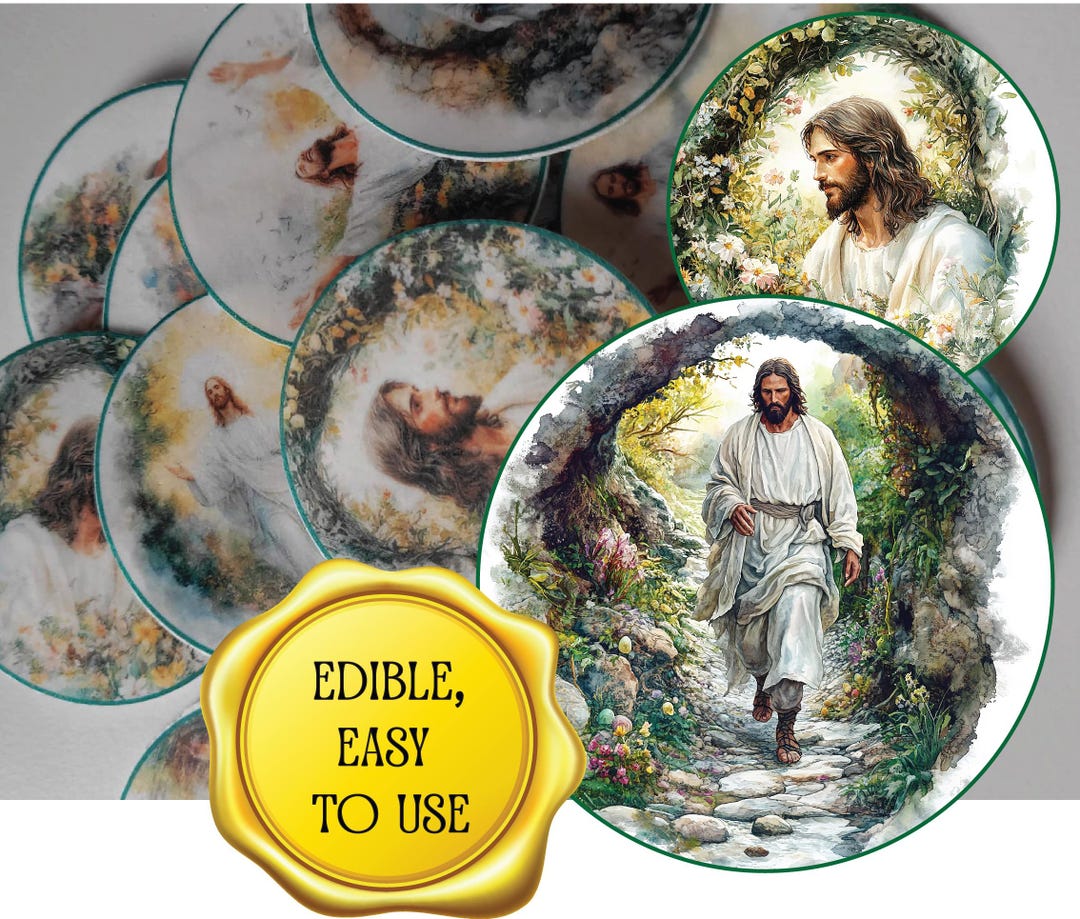 Caketopper First Communion - Wafer Paper Image, Pre-cut Cupcake ...