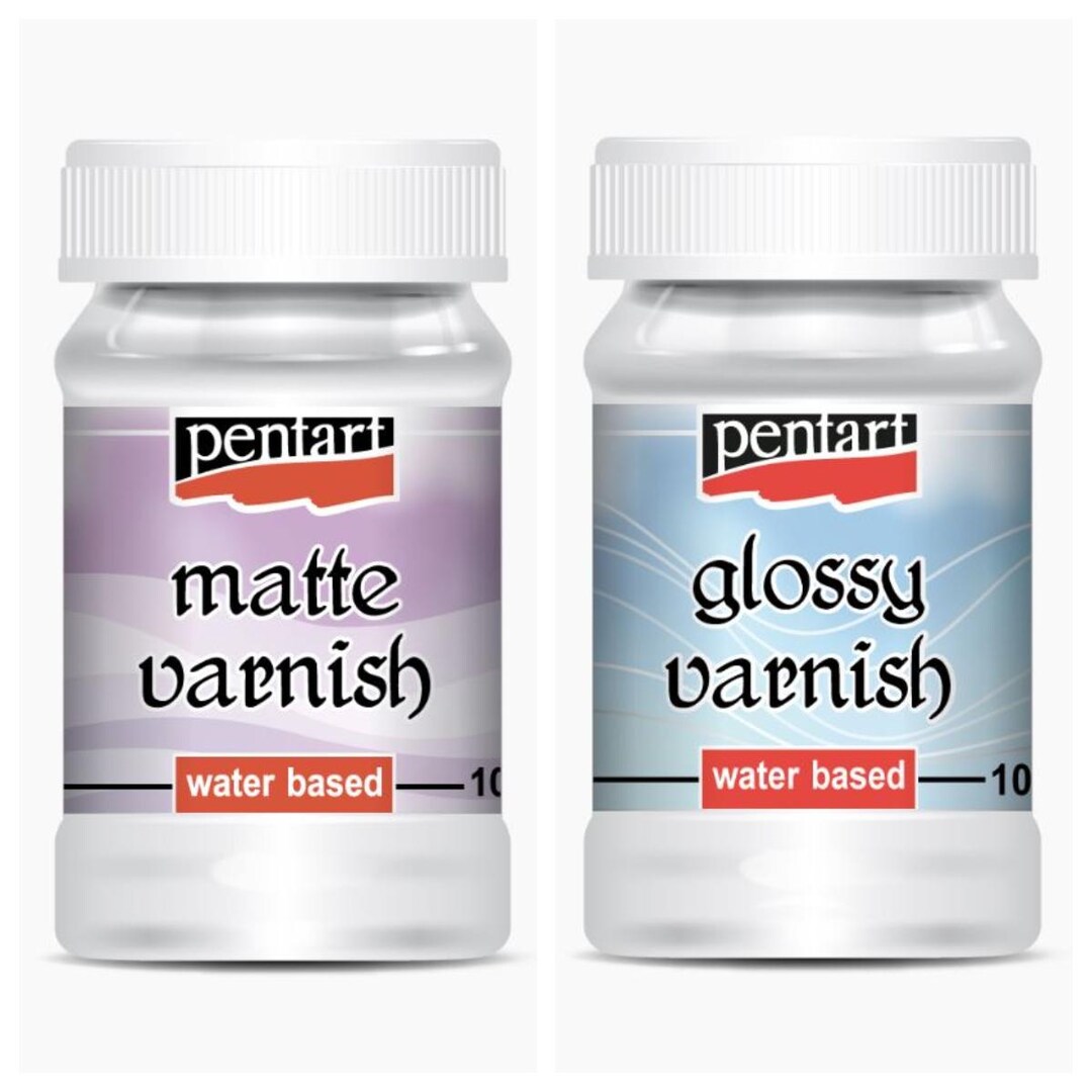 Water-based Matte or Gloss Varnish From Pentart. General Topcoat. - Etsy