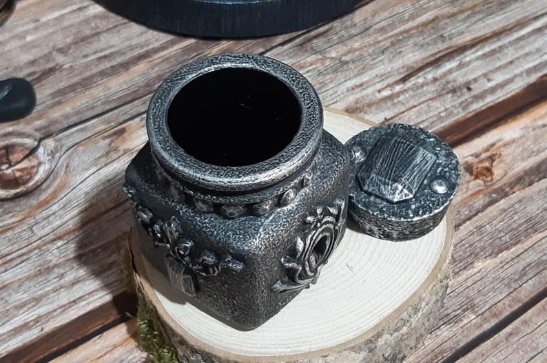 Handcrafted Magic Potion Bottle, Empty Spell Jar, Witch Altar Decor ...