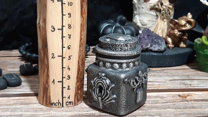 Handcrafted Magic Potion Bottle, Empty Spell Jar, Witch Altar Decor ...