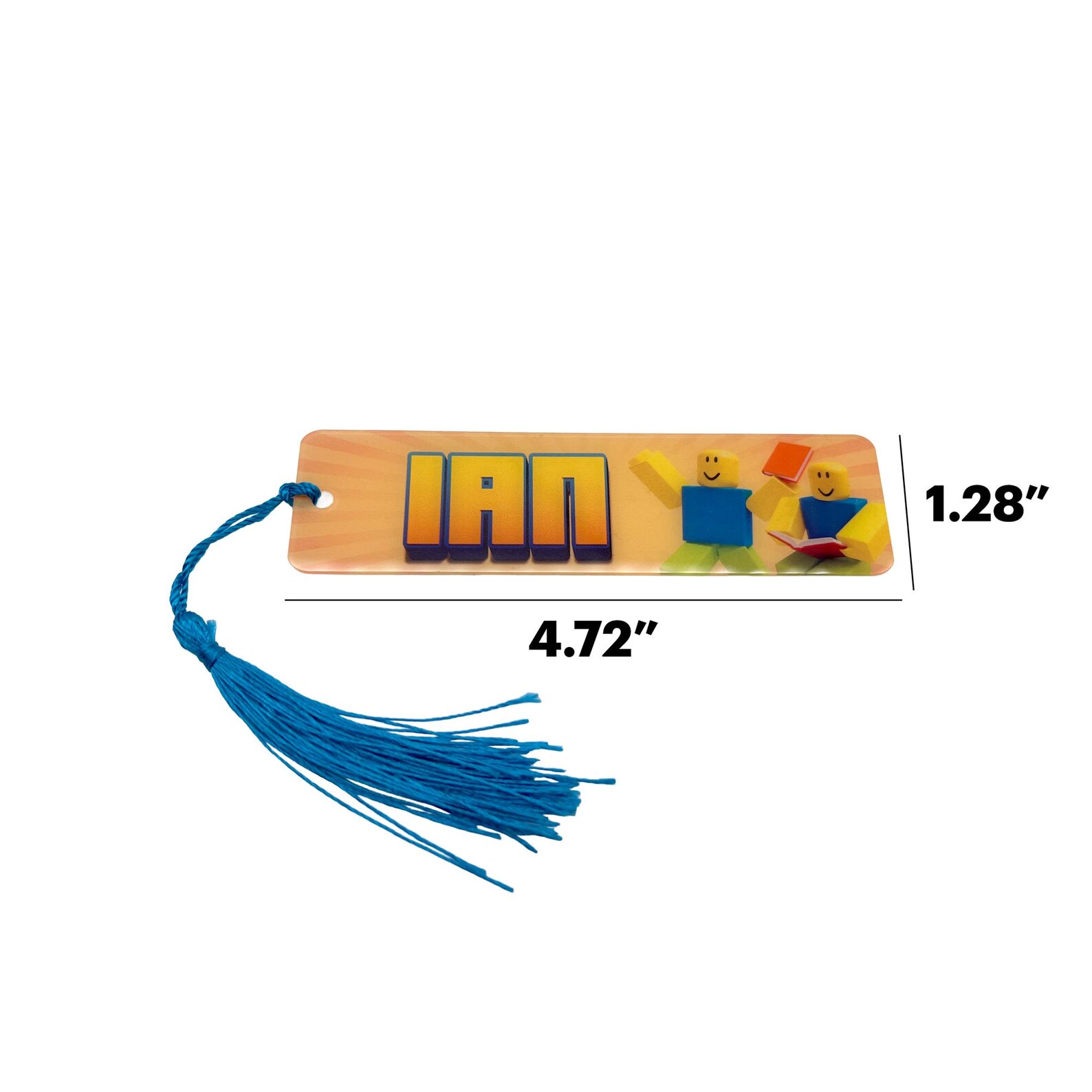 Personalized ROBLOX Inspired Acrylic Bookmarks | Custom Name | Back to ...
