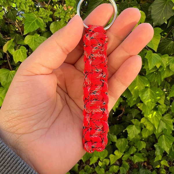 Paracord Keychain - Etsy