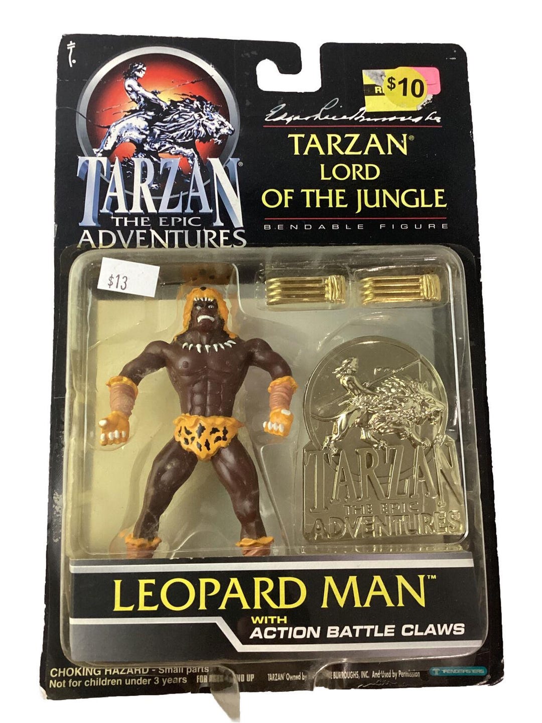 TARZAN LORD OF the Jungle Leopard Man Trendmasters 1995 - Etsy