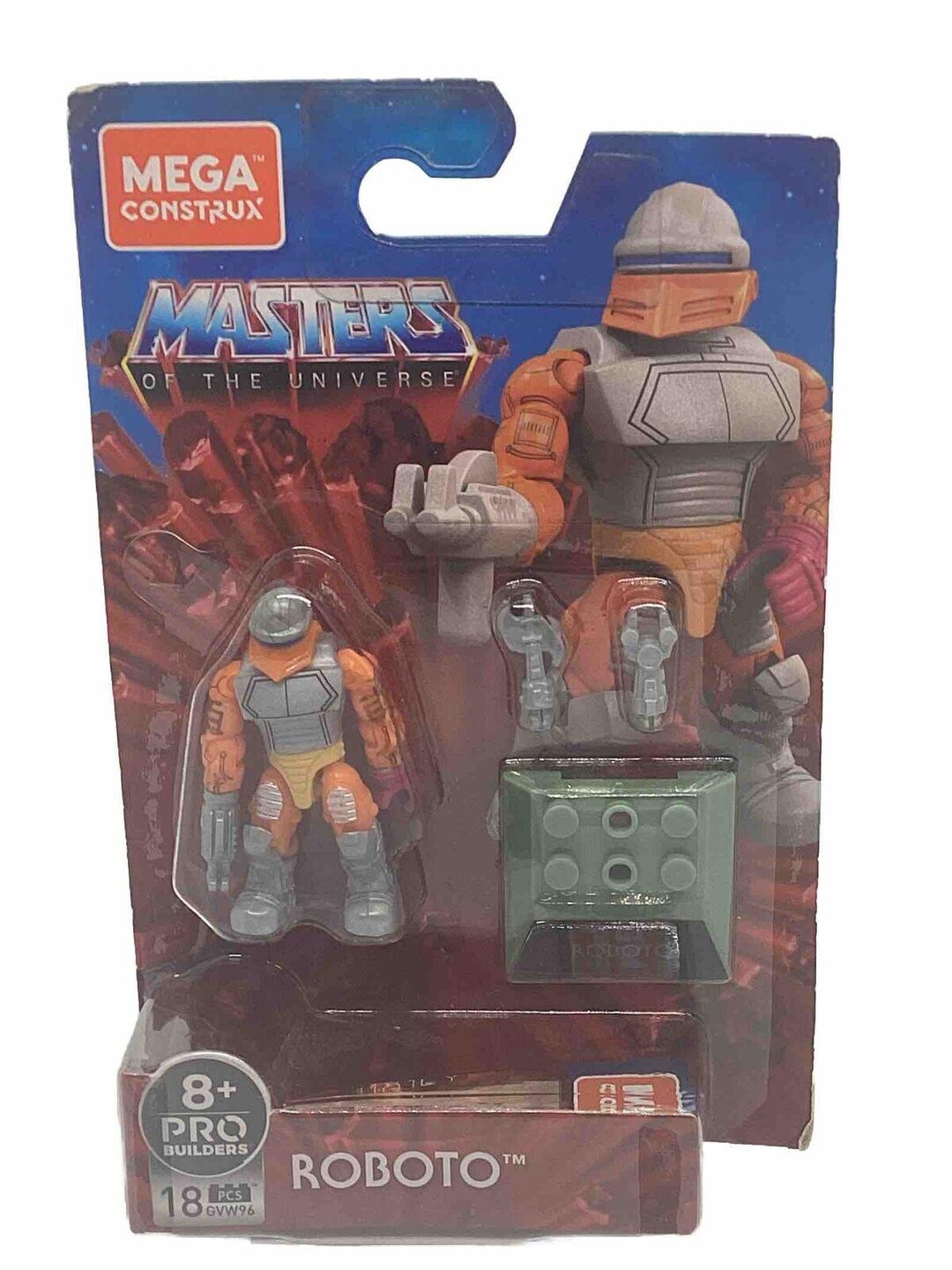 MEGA CONSTRUX Roboto Masters of the Universe MOTU Comic Version - Etsy