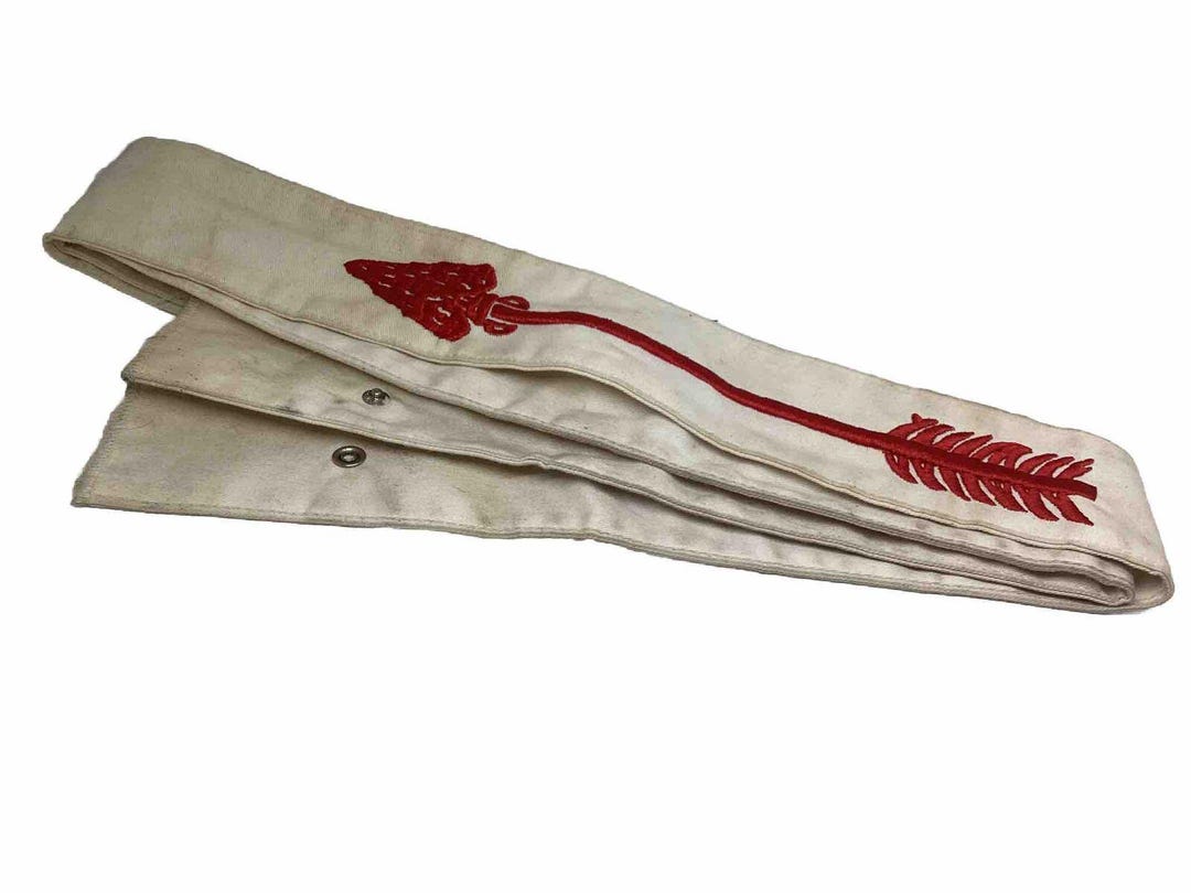 Vintage Order of the Arrow 72” Sash Boy Scout OA BSA Scouts W/ Snaps ...