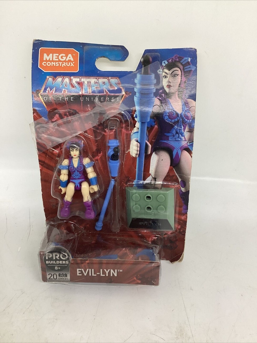 MOTU Evil-lyn Mega Construx He-man Masters of the Universe Figure 2019 ...