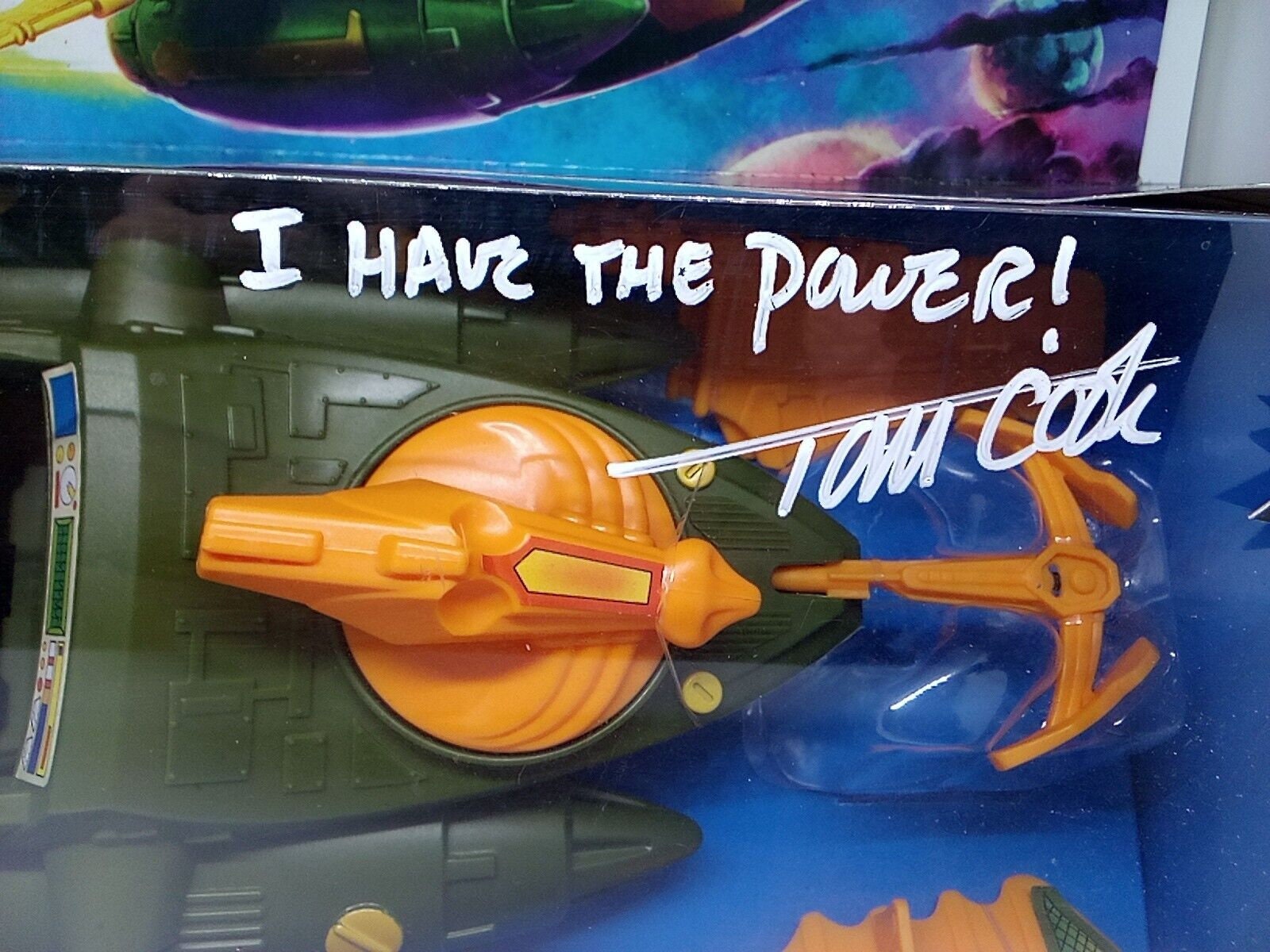2021 Wind Raider Masters of the Universe Signed Tom Cook Autographed ...