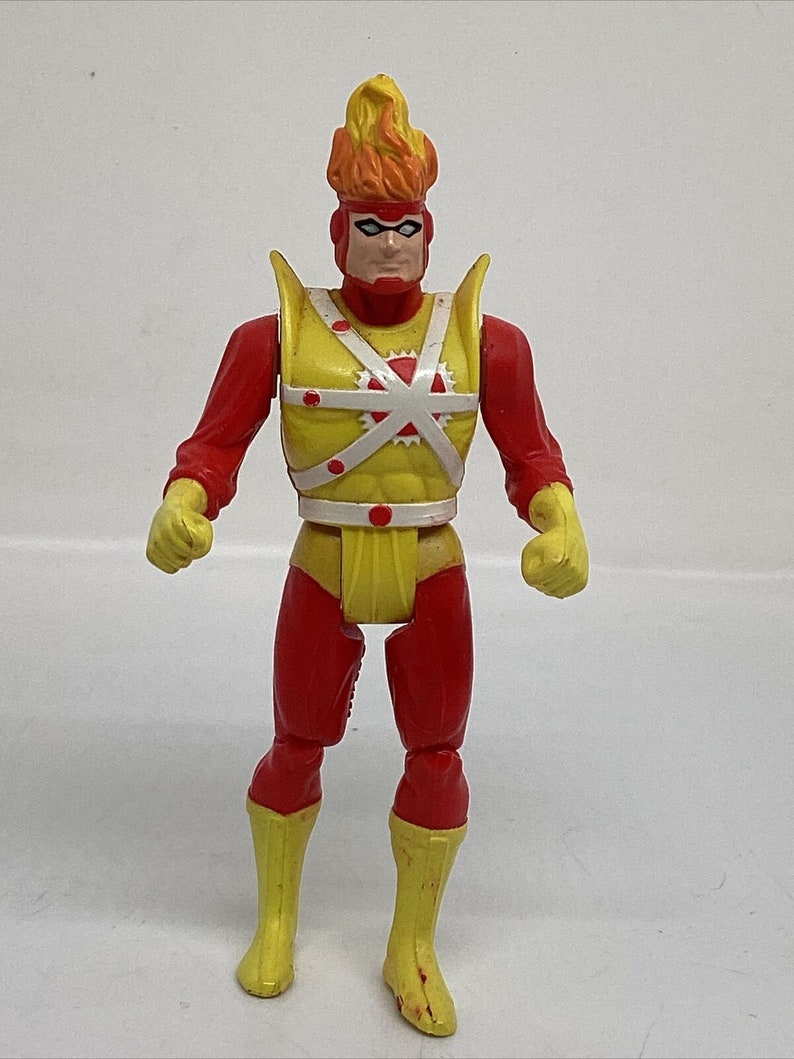 1985 Kenner DC Super Powers FIRESTORM Complete Tight Legs Working ...