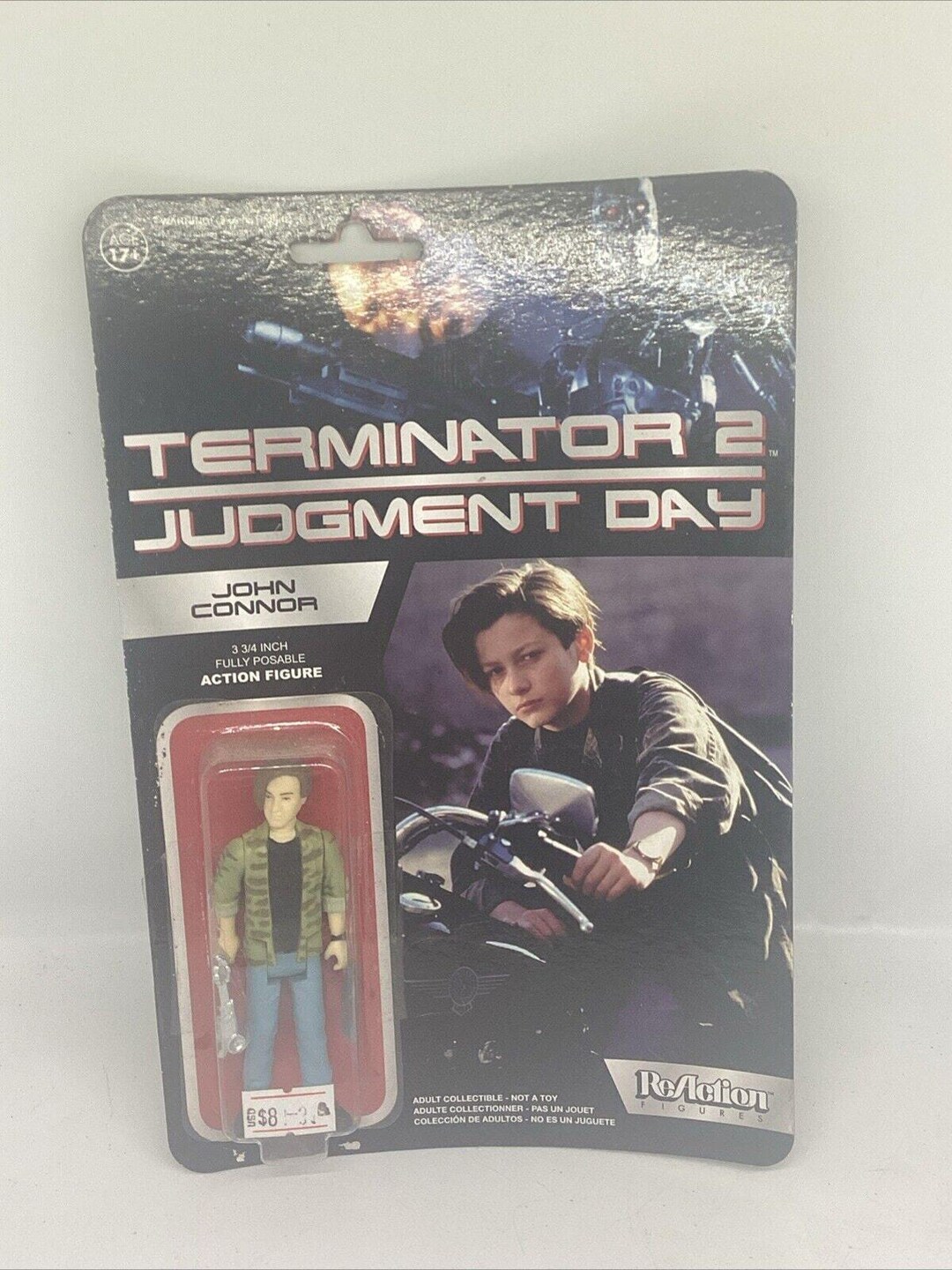 Reaction Terminator 2 Judgment Day John Connor Figure Sealed Taped ...