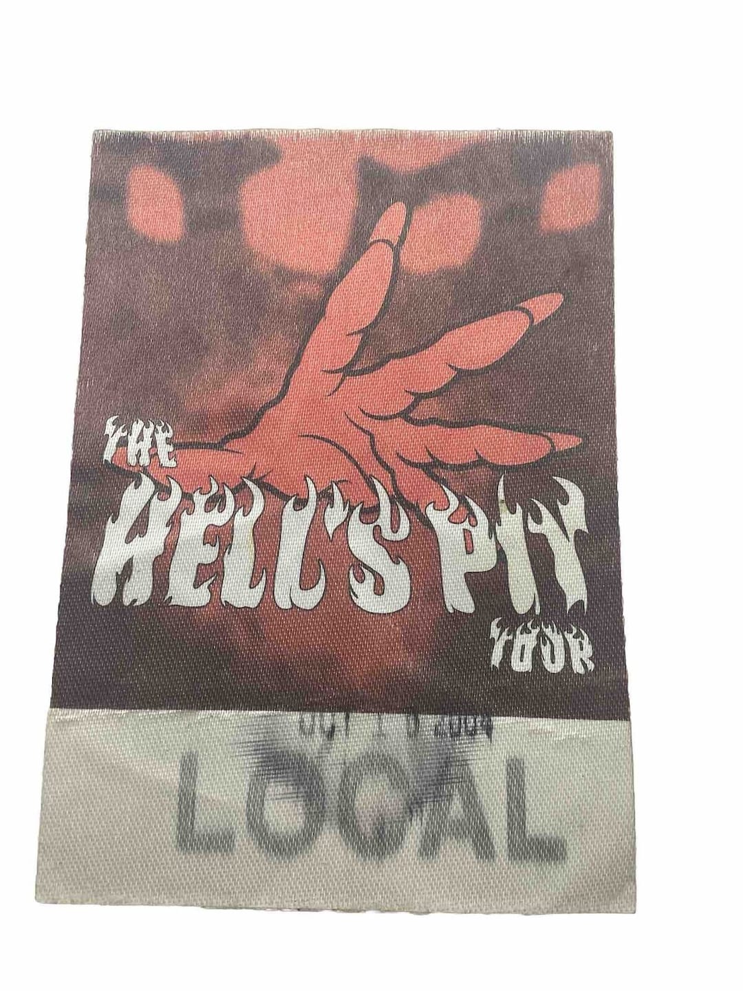 Insane Clown Posse Icp Hells Pit Unused Daily Local Backstage Crew Pass ...