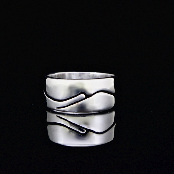 Mountain Ring - Etsy