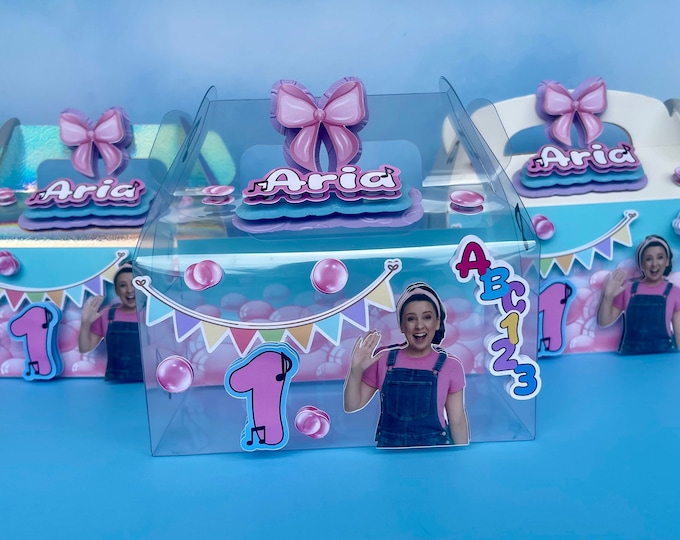 Ms. Rachel Goodie Box/ Ms. Rachel Party Favors/ Icky Sticky Bubble Gum ...