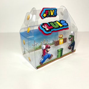Mario Bros Goodie Box/ Mario and Luigi Party Favors/ Mario Party - Etsy