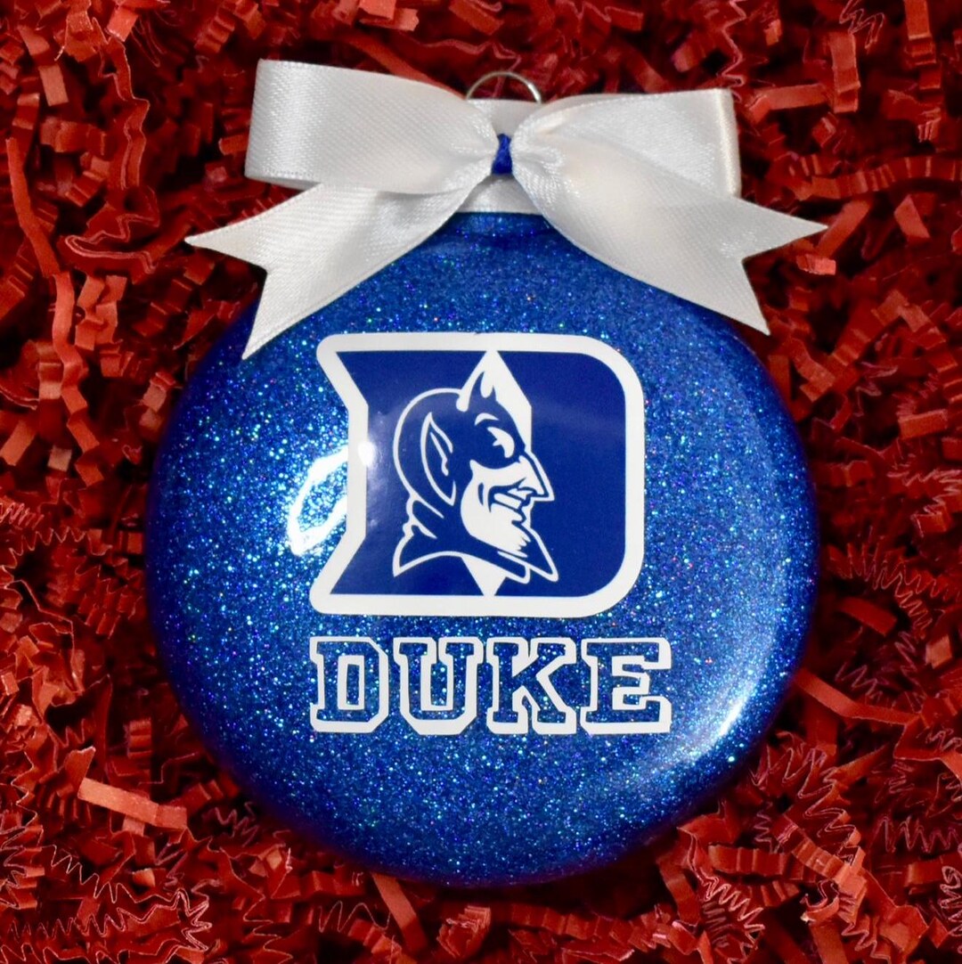 Duke University Christmas Ornament/ Custom Duke Ornament - Etsy