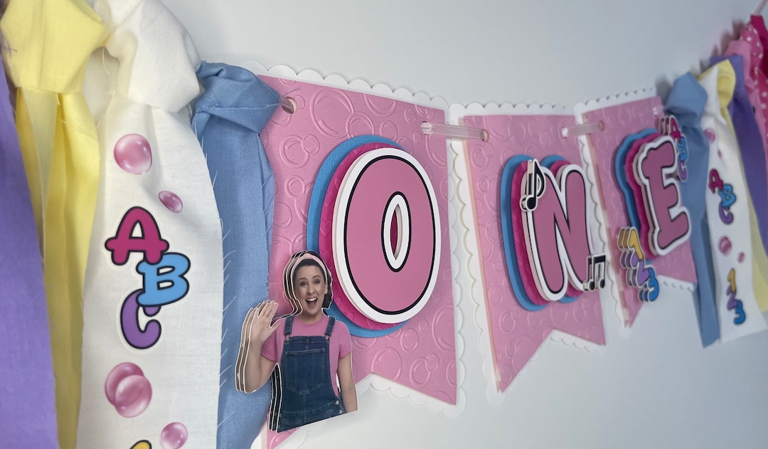 Birthday Banner/ Ms. Rachel Birthday Banner/ High Chair Banner - Etsy