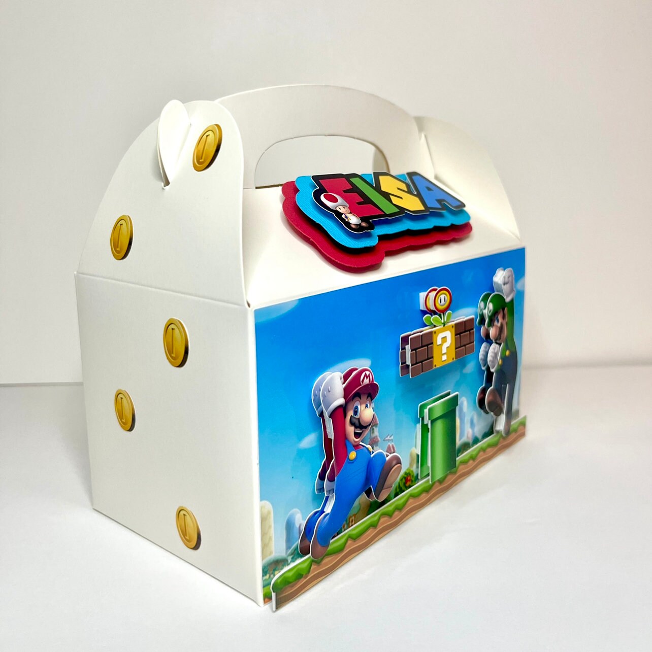 Mario Bros Goodie Box/ Mario and Luigi Party Favors/ Mario Party - Etsy