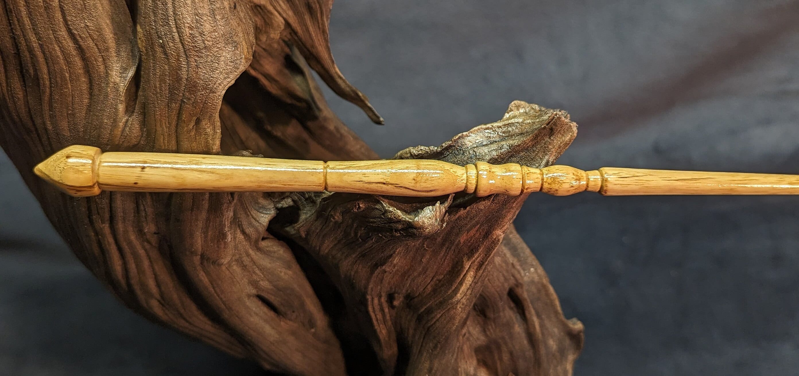 Spalted Oak Magic Wand - Etsy