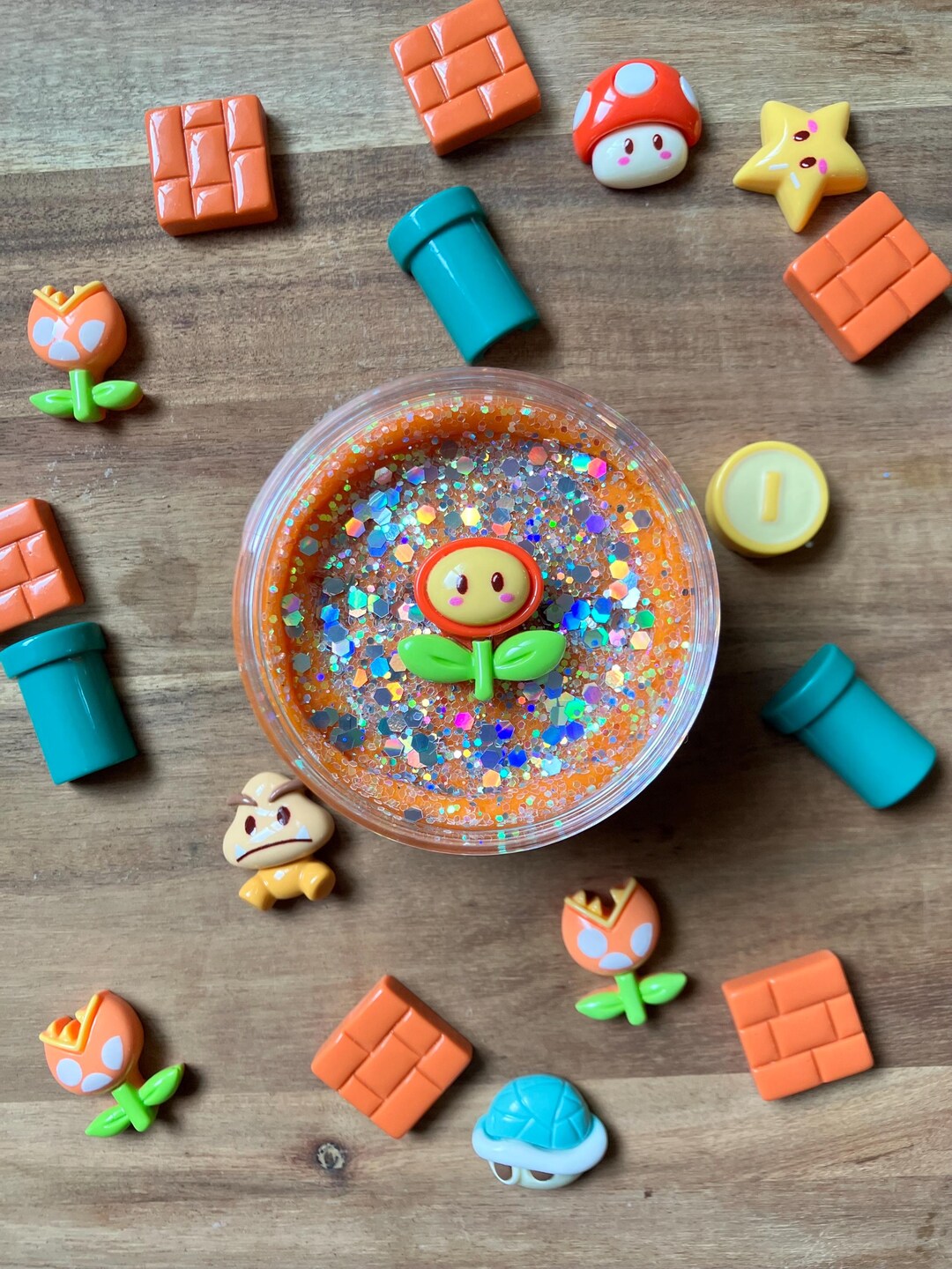 Super Mario Playdough Jar - Etsy