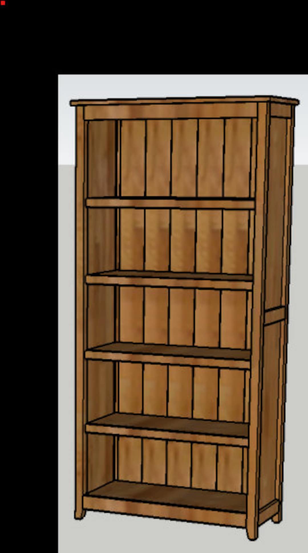 PDF Digital Plans for a Bookshelf - Etsy