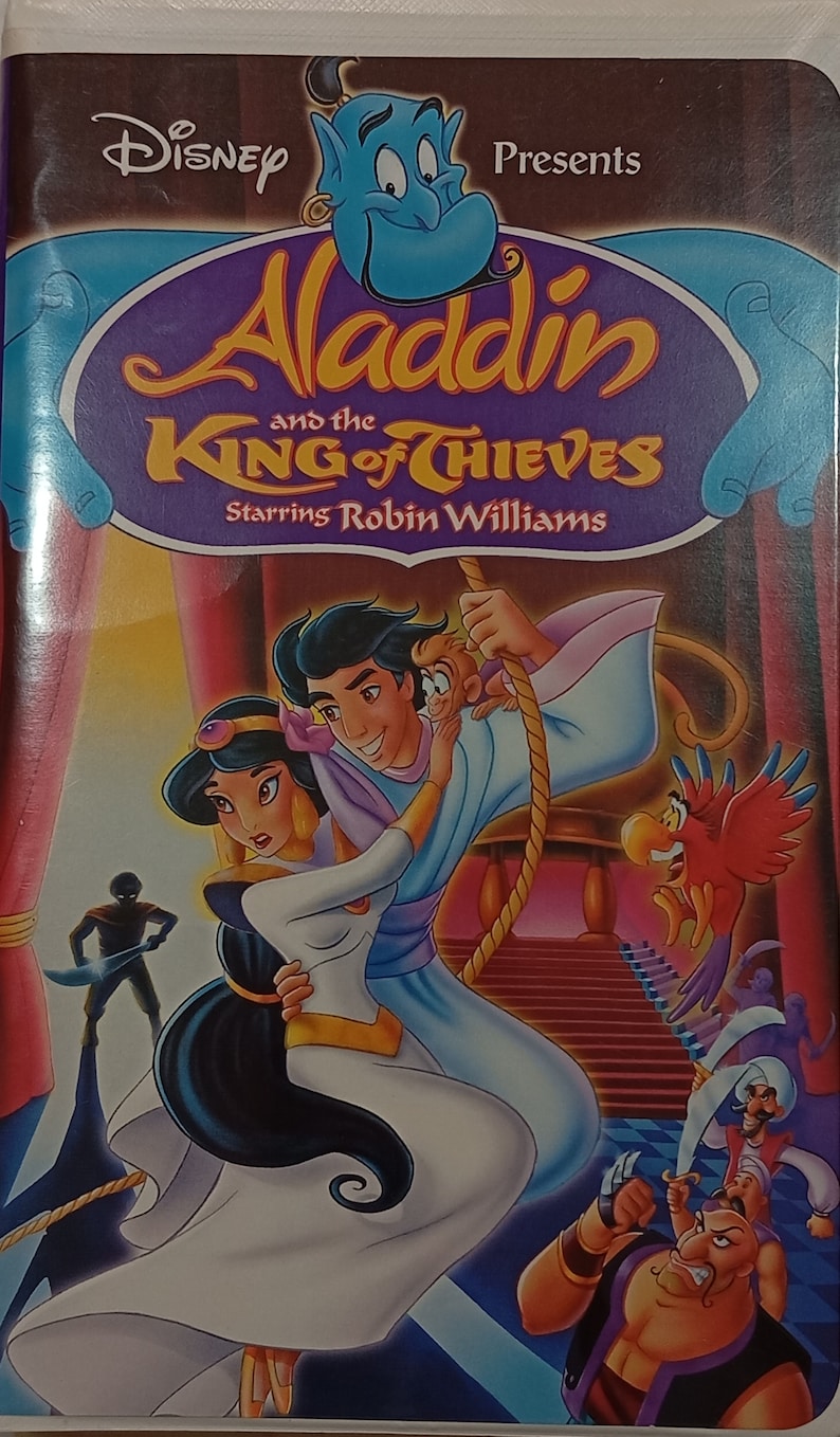 RARE ALADDIN 1992 VHS Clamshell Black Diamond Edition - Etsy