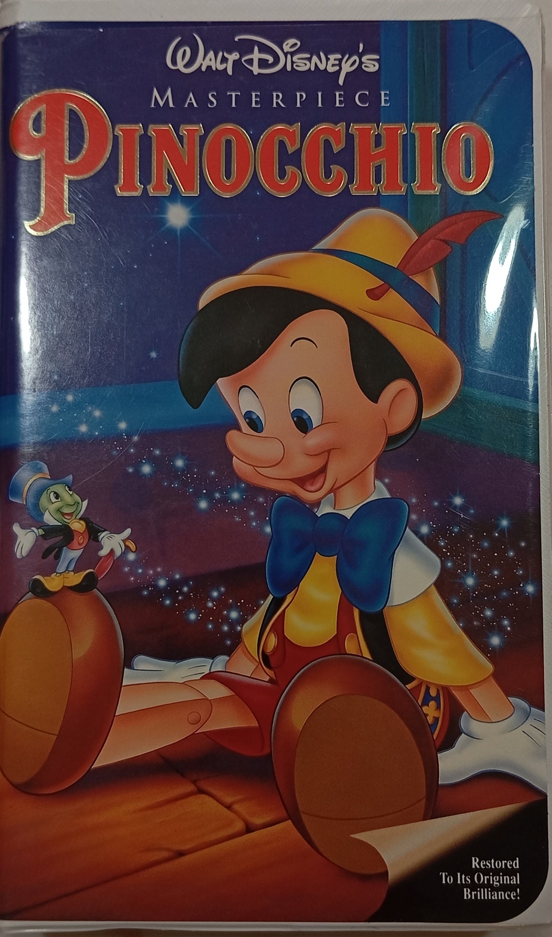 RARE 1993 MASTERPIECE Pinocchio VHS - Etsy