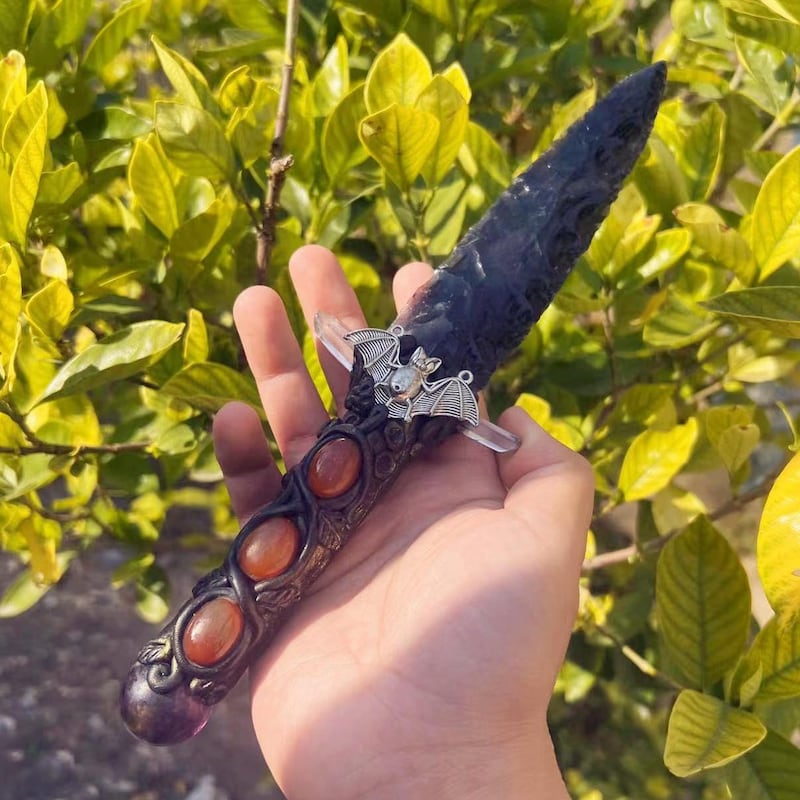 Obsidian Dagger - Etsy