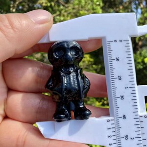 Natural Stone Skeleton Figurine - Halloween Skeleton Ornament ...