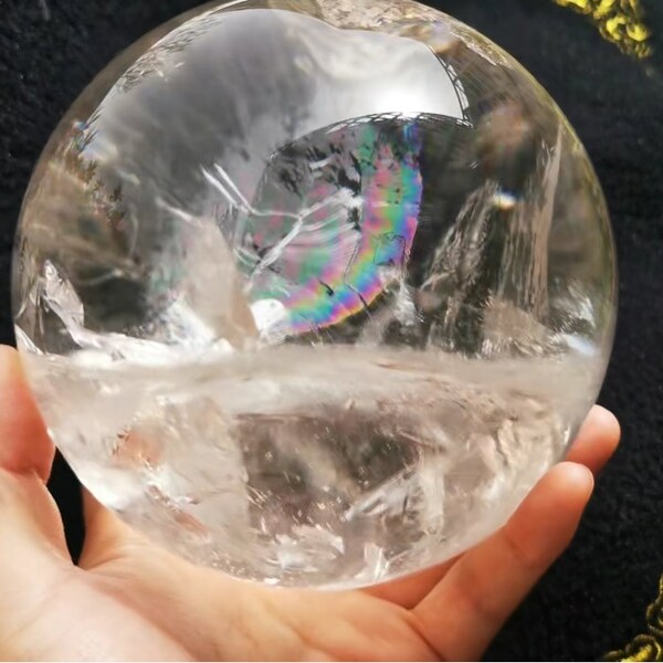 Large Crystal Ball - Etsy