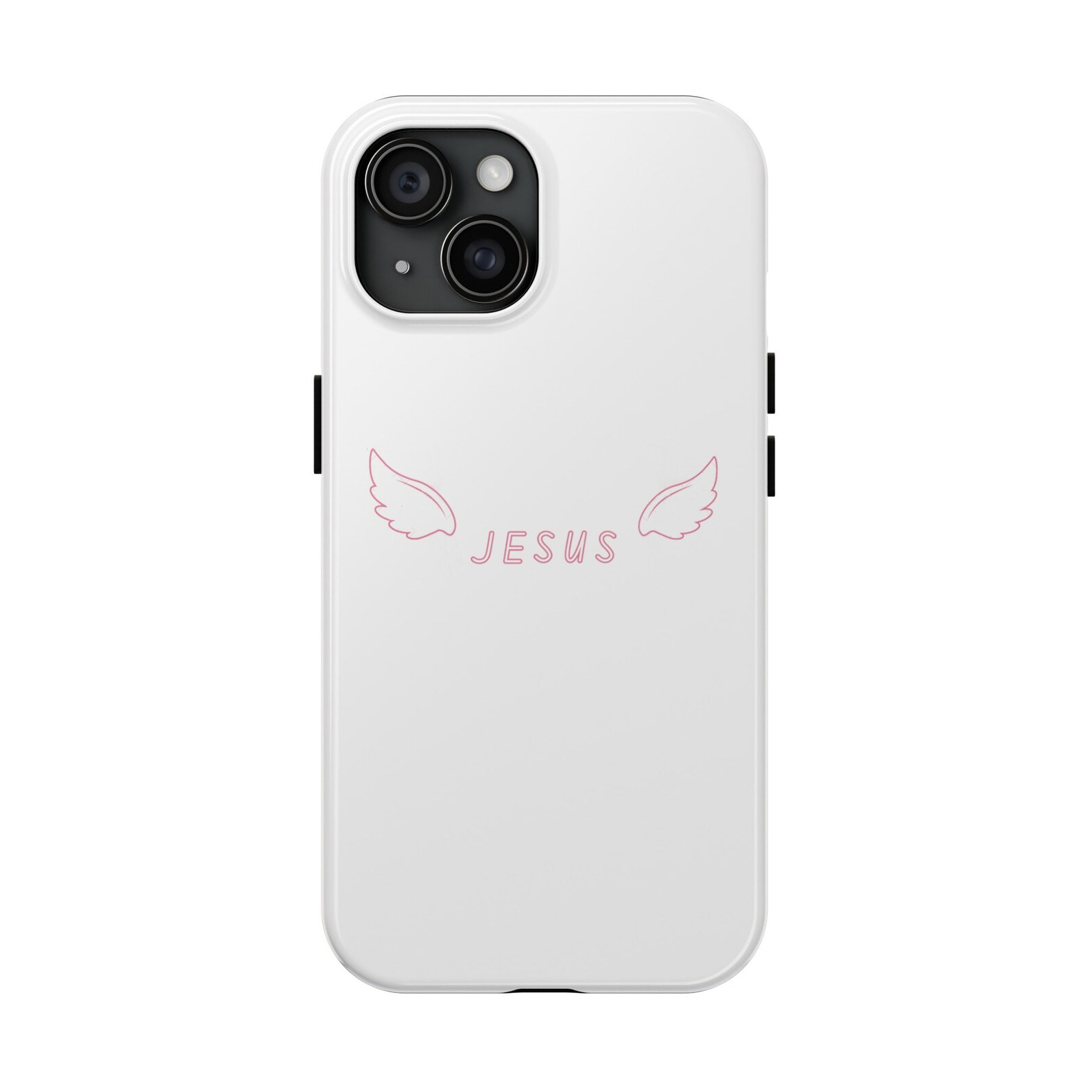 Jesus Angel Wings iPhone 15 Case Pink - Etsy