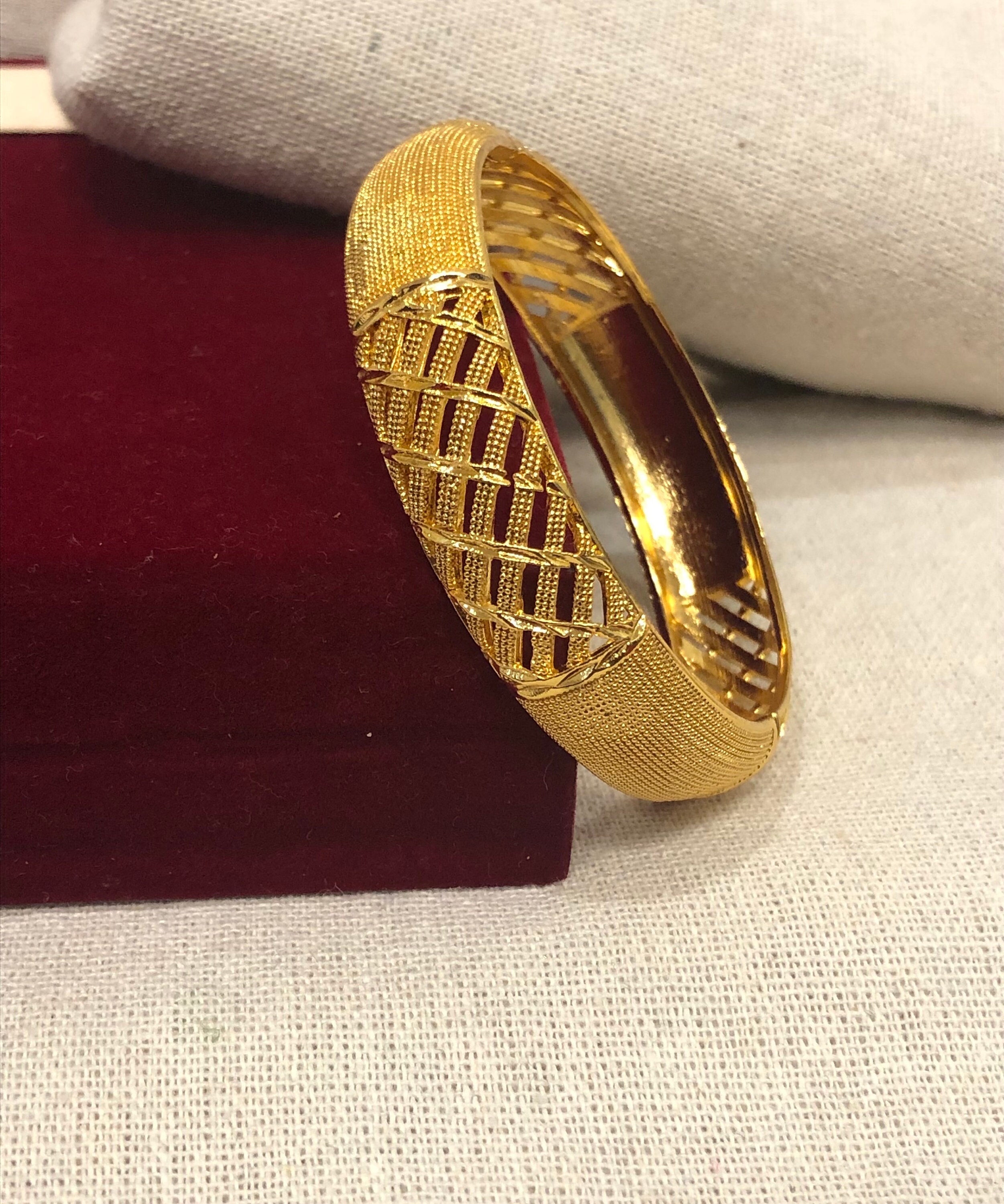 Gold Bangles, 24k Gold Plated Bangles, Gift for Mom - Etsy