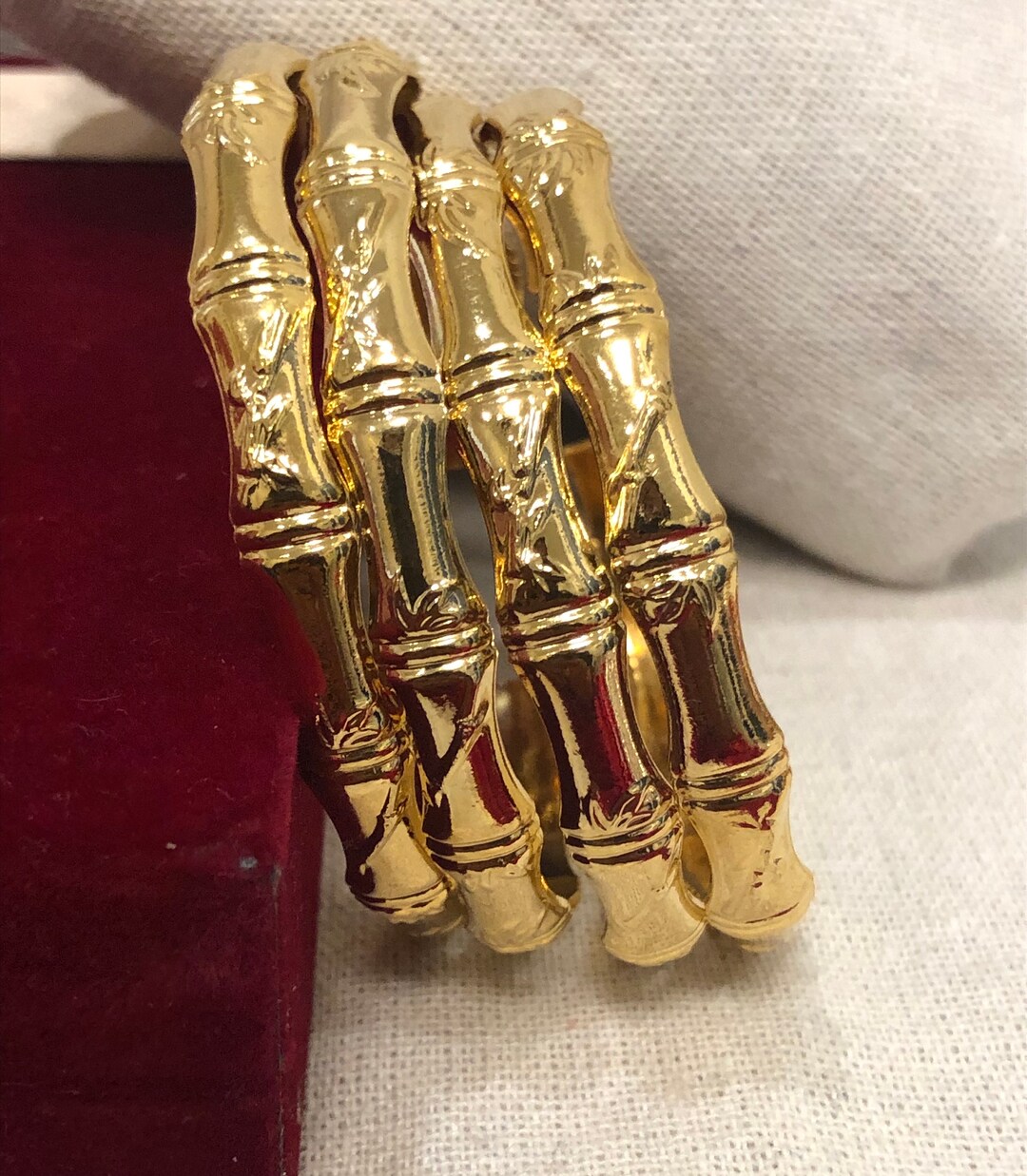 Cuff Bangles Bamboo Designs Bangles - Etsy