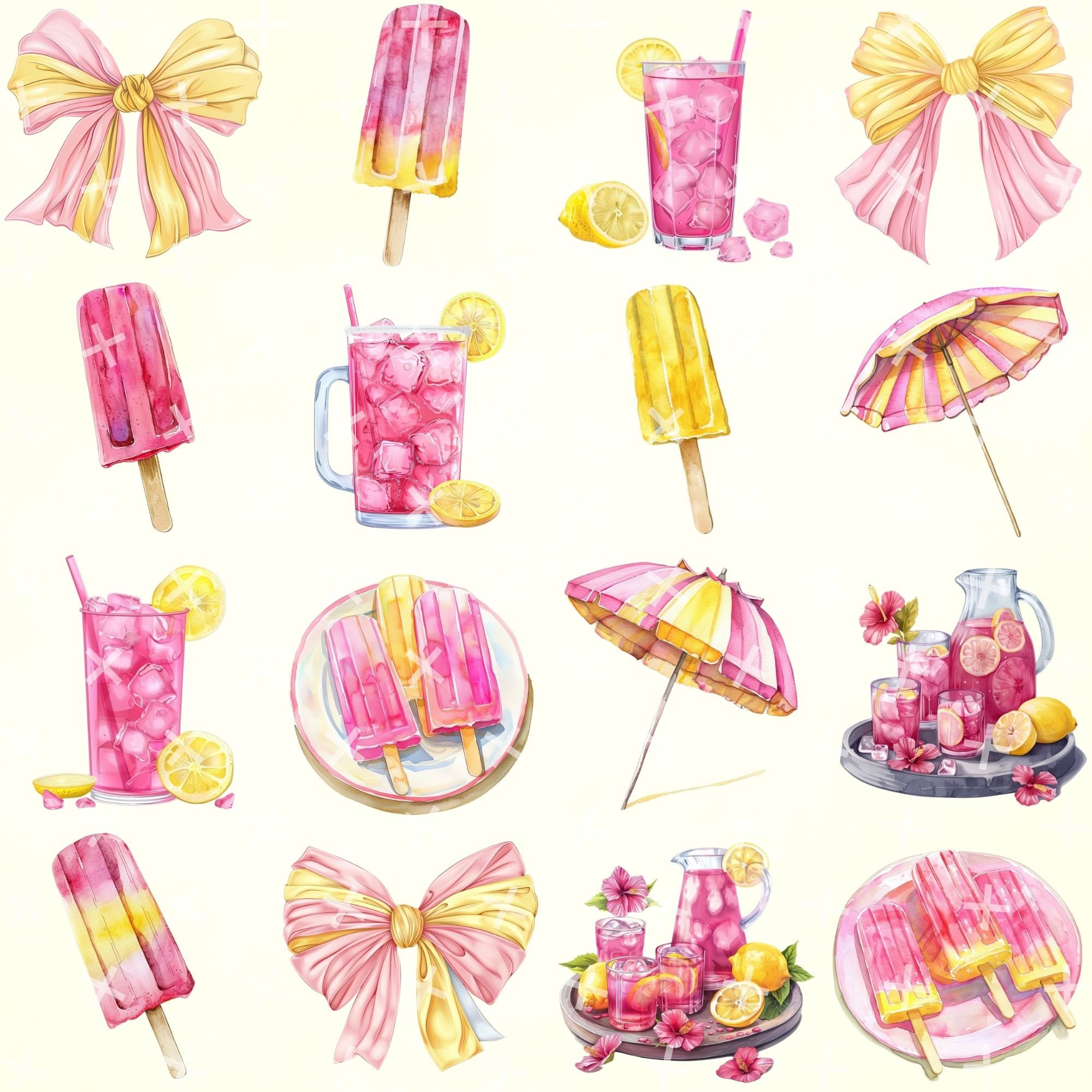 Pink Lemonade Stand TRANSPARENT PNG ART Lemonade Clipart, Pink Hibiscus ...